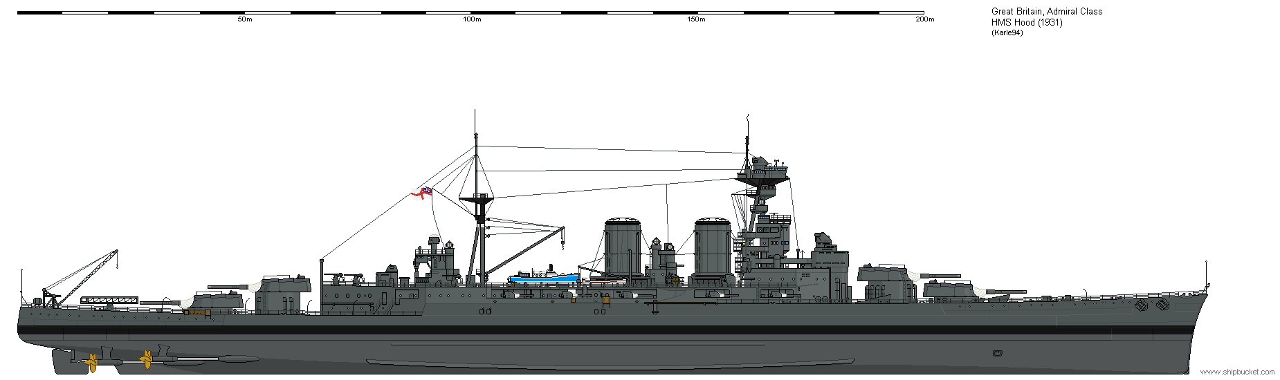[讨论] Wows脑洞 年份船合辑 俾斯麦41 胡德31 夕张40 NGA玩家社区