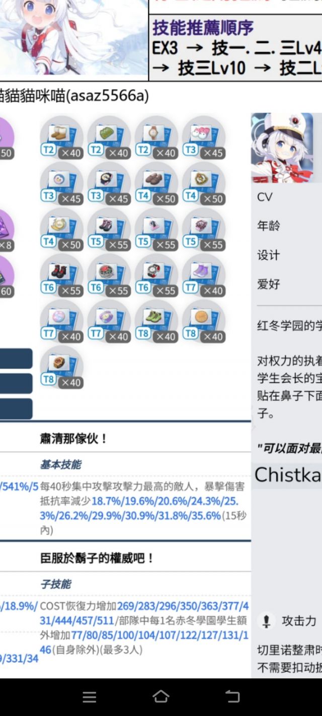 [萌新提问]T1到T5分别需要各个等级的图纸多少张来着？ 178