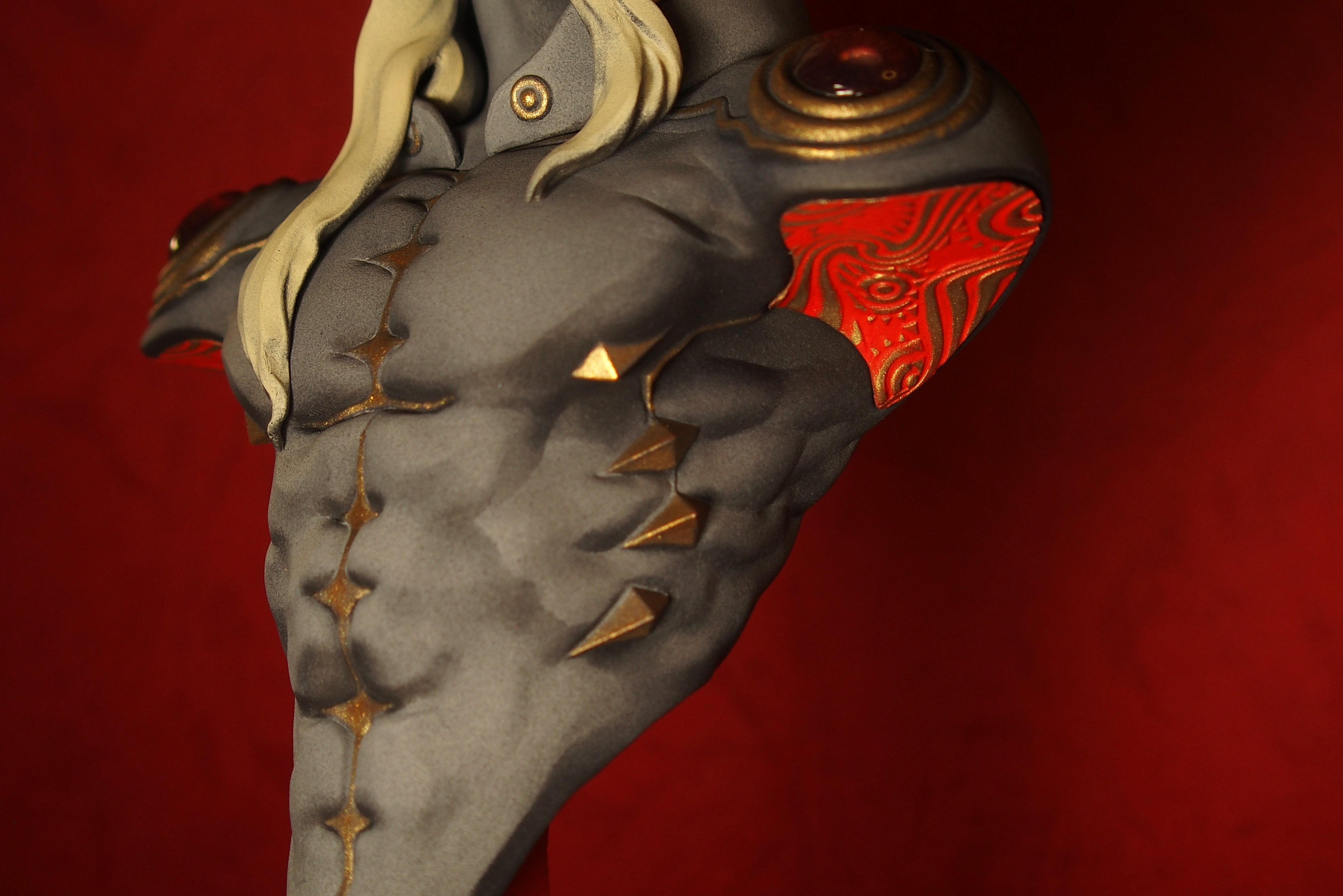 [艺术审美E-] 《特斯卡特利波卡胸像》 原型师：MIDORO NGA玩家社区