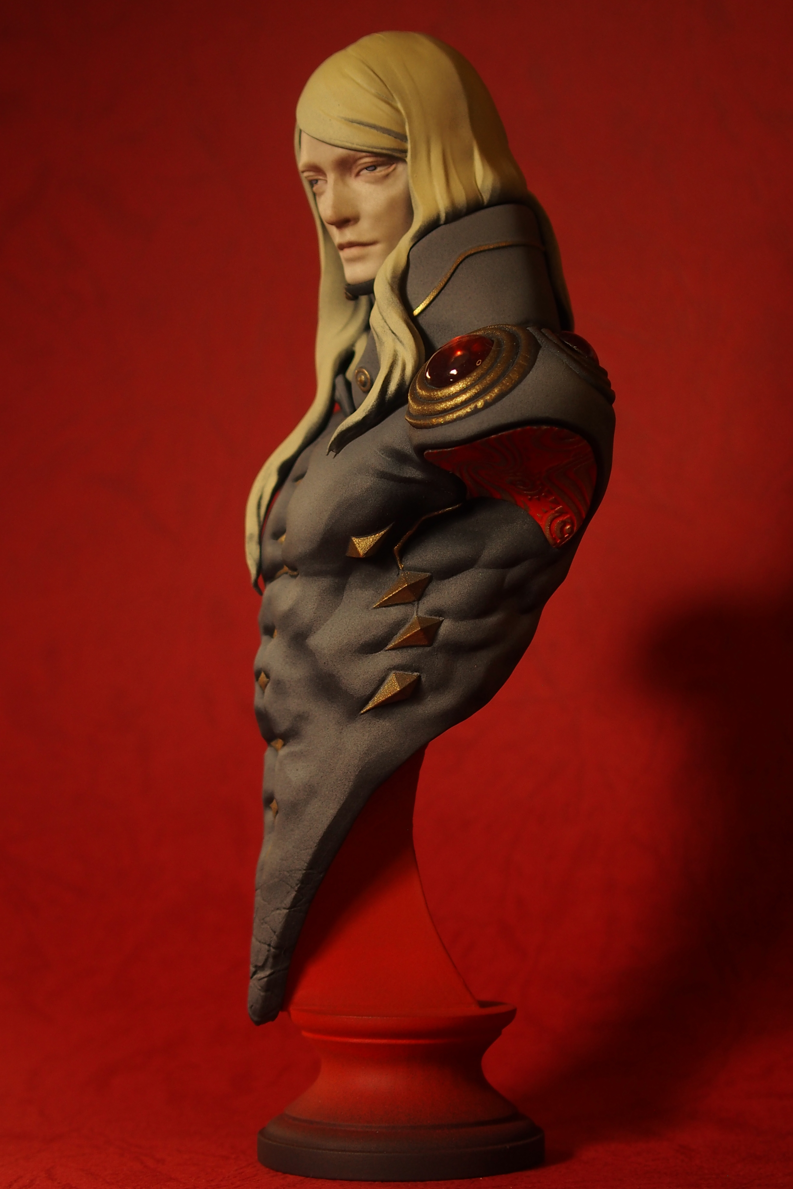 [艺术审美E-] 《特斯卡特利波卡胸像》 原型师：MIDORO NGA玩家社区