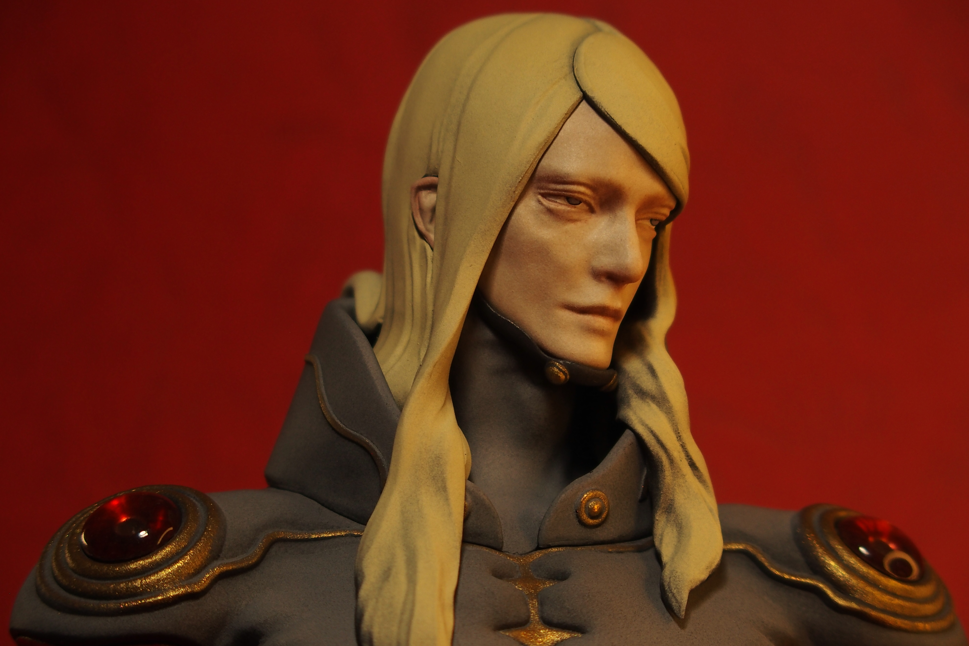 [艺术审美E-] 《特斯卡特利波卡胸像》 原型师：MIDORO NGA玩家社区