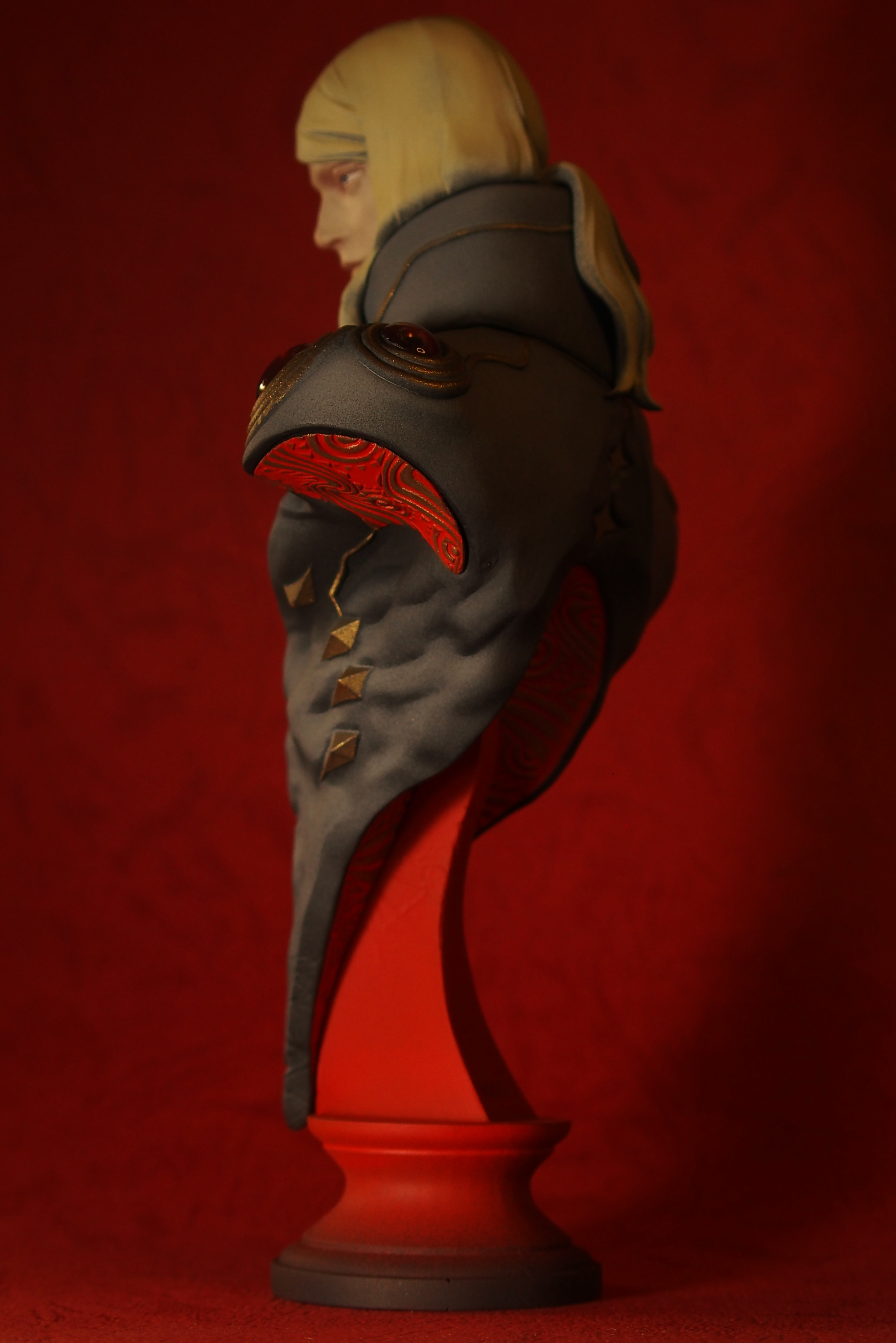 [艺术审美E-] 《特斯卡特利波卡胸像》 原型师：MIDORO NGA玩家社区