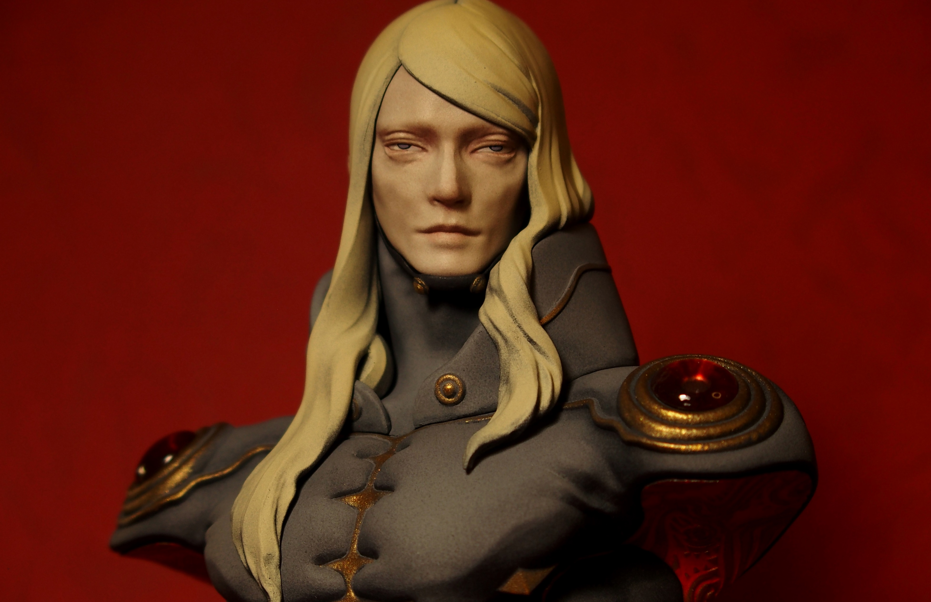 [艺术审美E-] 《特斯卡特利波卡胸像》 原型师：MIDORO NGA玩家社区