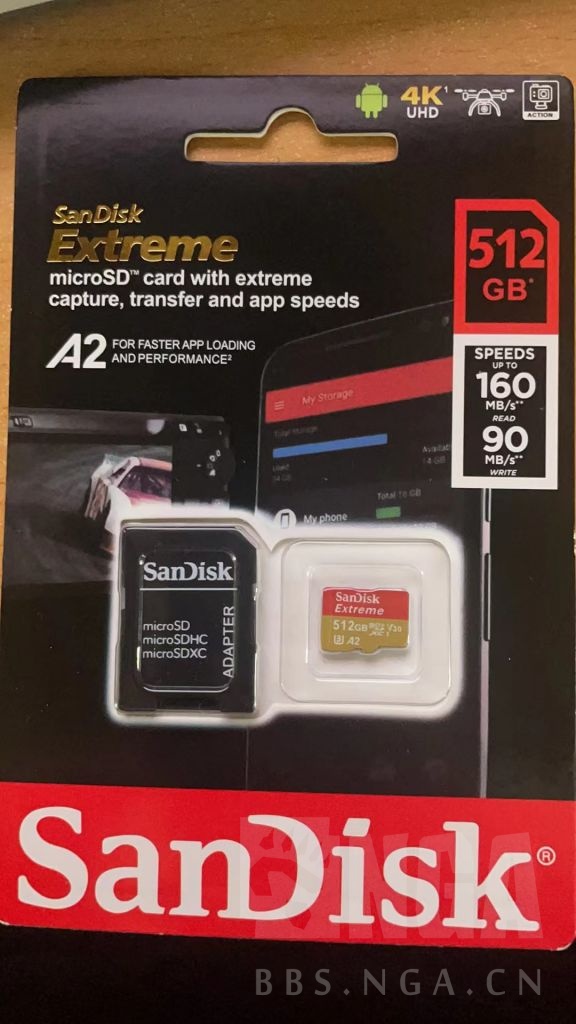 Switch日版续航+512G应该是假卡的TF卡 箱说全 1300到付 NGA玩家社区