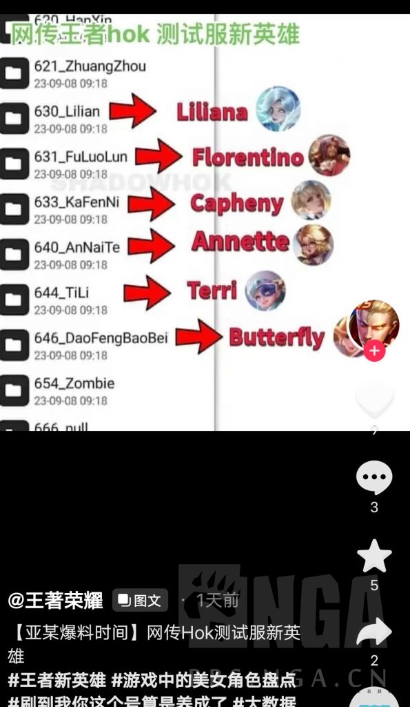 据说hok全球服正在测试aov的英雄 NGA玩家社区