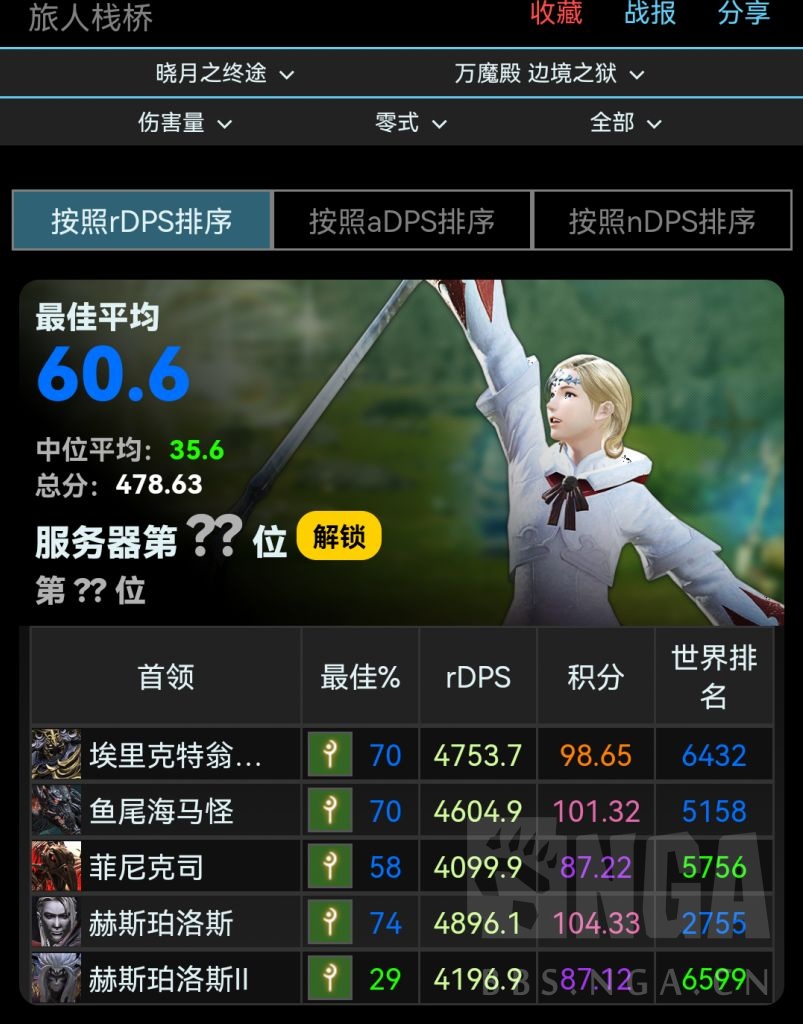 H1白魔求职天狱晚间固定队 NGA玩家社区