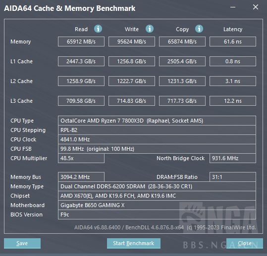 金百达银爵ddr5内存如何 NGA玩家社区