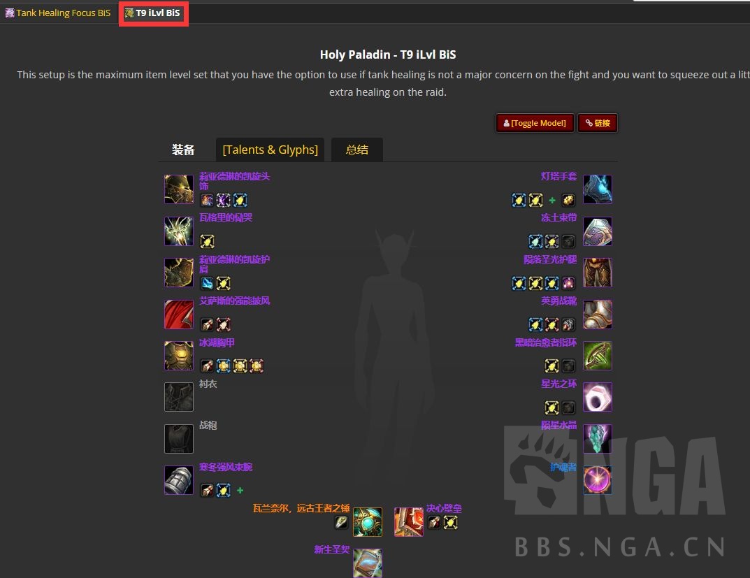 [80-神圣] 目前奶骑4T8和245的T9怎么选 NGA玩家社区