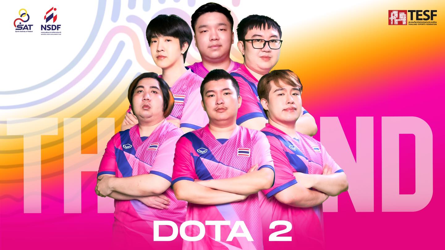泰国电子竞技协会公布亚运dota2名单，UDV俱乐部4人加上masaros、tnt NGA玩家社区