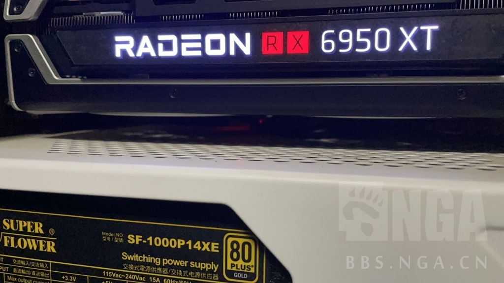 讯景6950XT到货，没怎么测，随便跑了一下分，性价比是真的高 NGA玩家社区