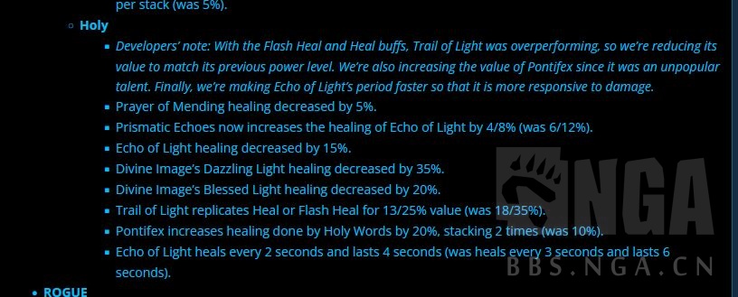 [搬运] [PVE] 10.2 PTR 0921更新牧师部分 NGA玩家社区