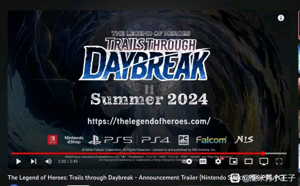 震惊，黎之轨迹登陆ns了！ NGA玩家社区