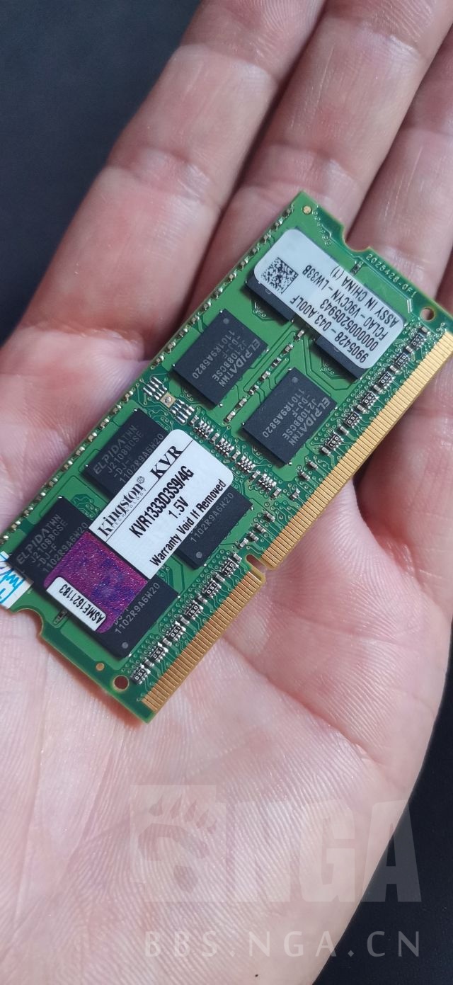 (已收到)收个吃灰的DDR3笔记本内存条 NGA玩家社区