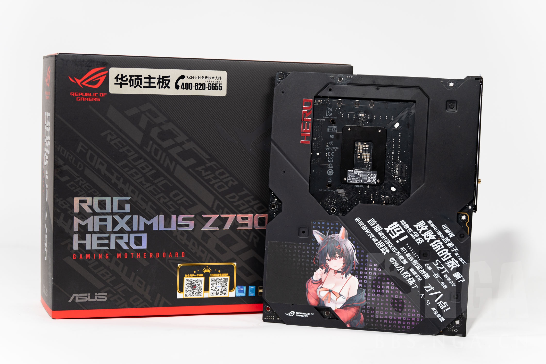 [ROLL周边] [展示贴] 华硕 玩家国度 ROG MAXIMUS Z790 HERO RO姬特别定制版 178
