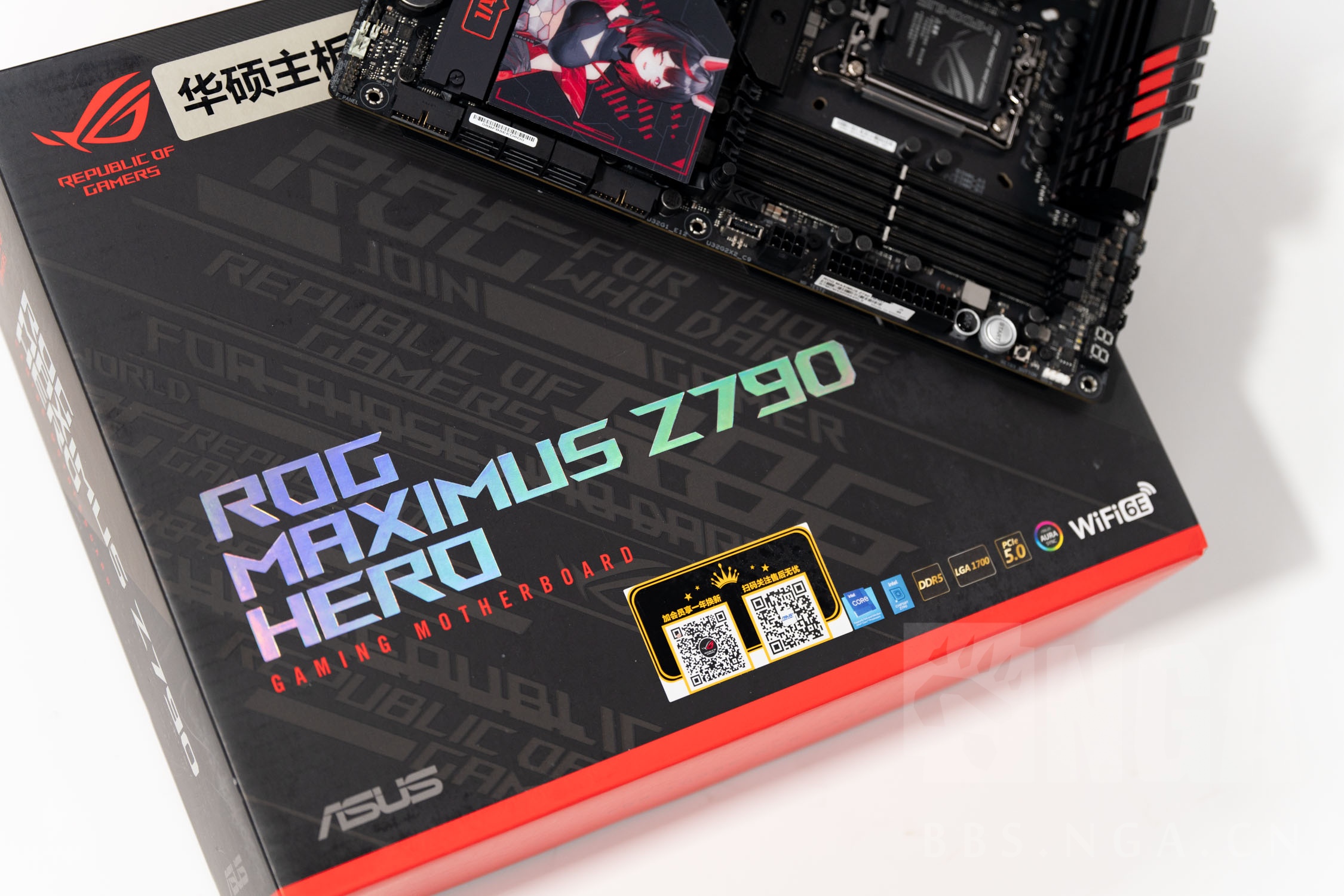 [ROLL周边] [展示贴] 华硕 玩家国度 ROG MAXIMUS Z790 HERO RO姬特别定制版 178