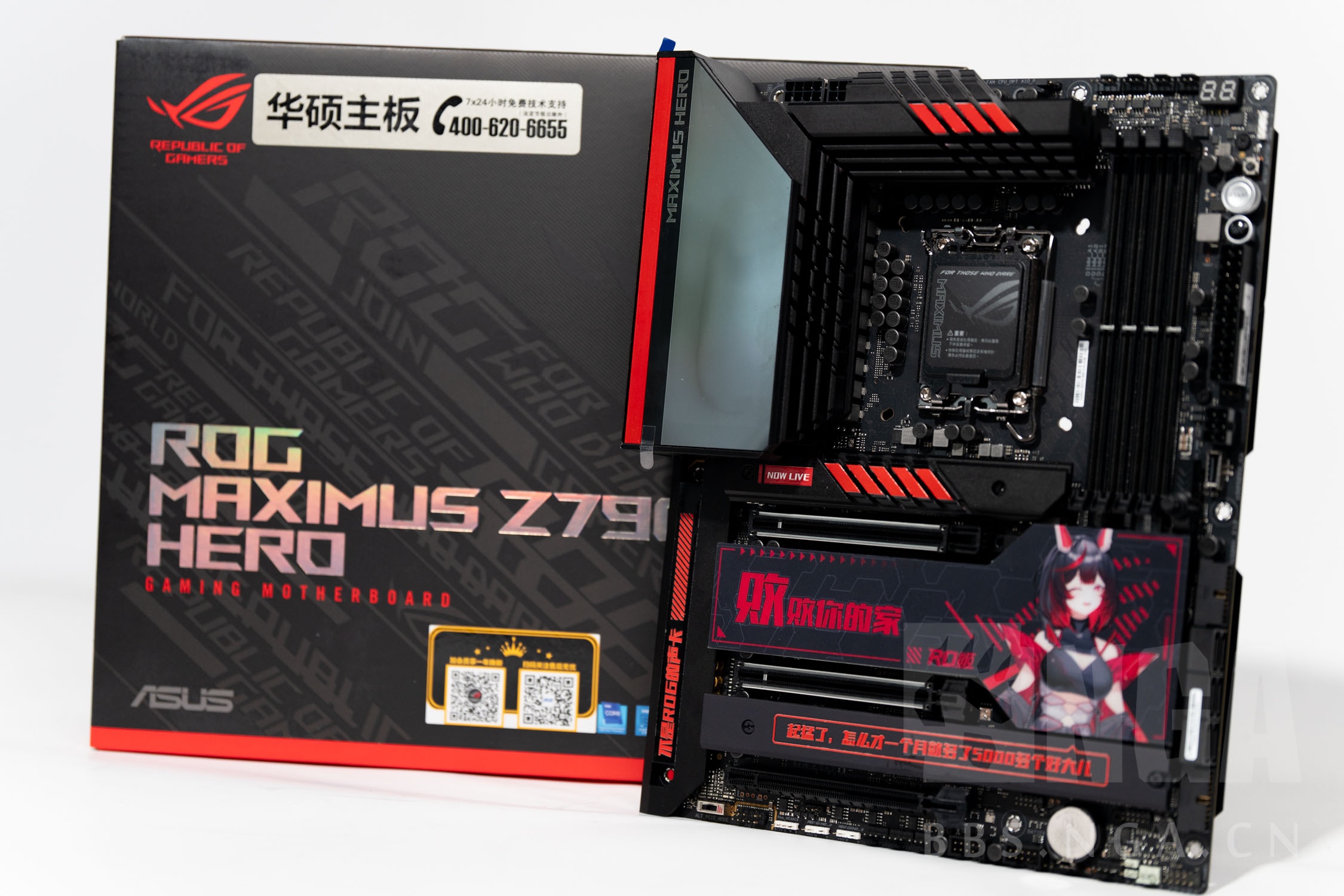 [ROLL周边] [展示贴] 华硕 玩家国度 ROG MAXIMUS Z790 HERO RO姬特别定制版 178