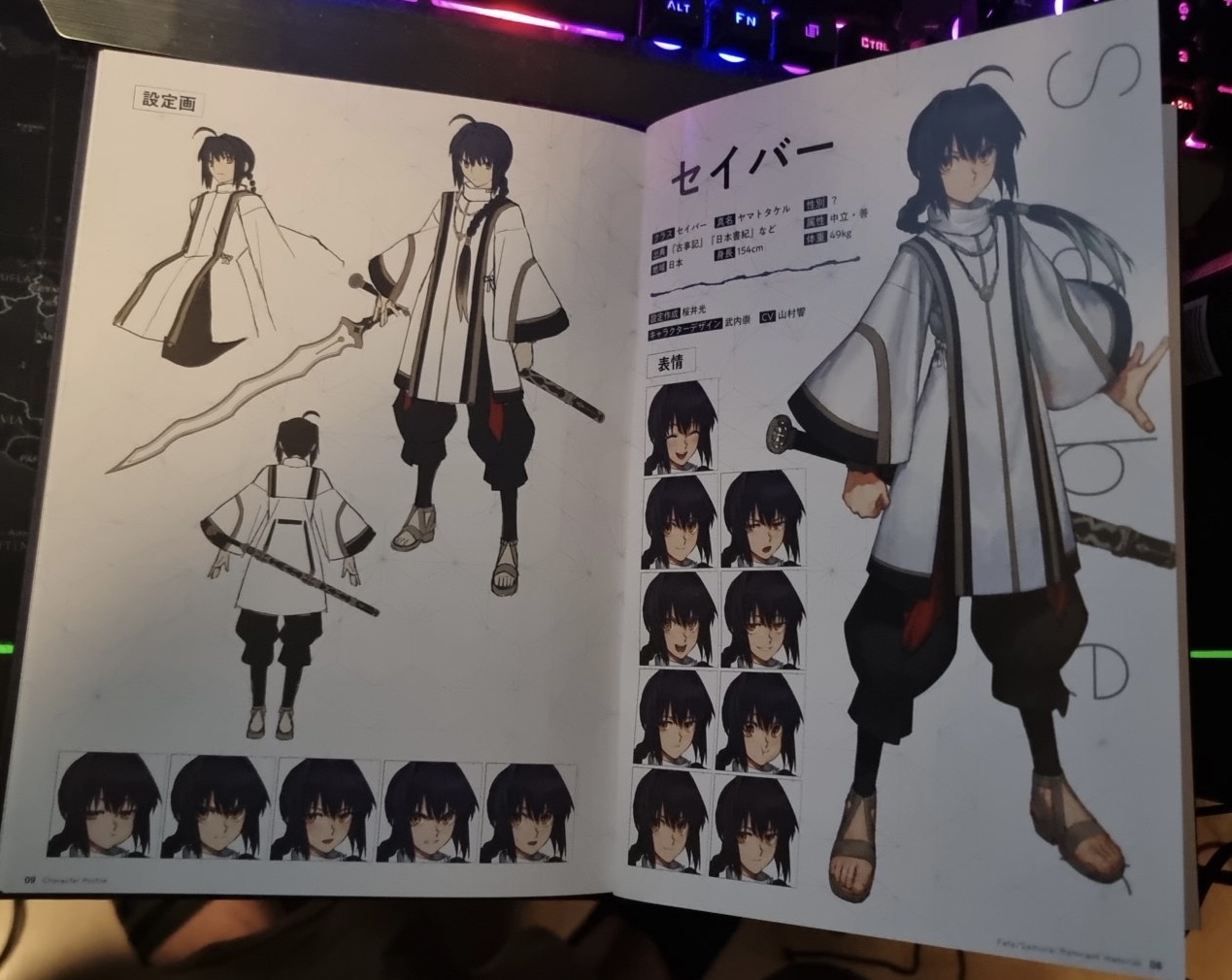 [FSR] [剧透慎入] 从者及御主设定集图透，含真名 178