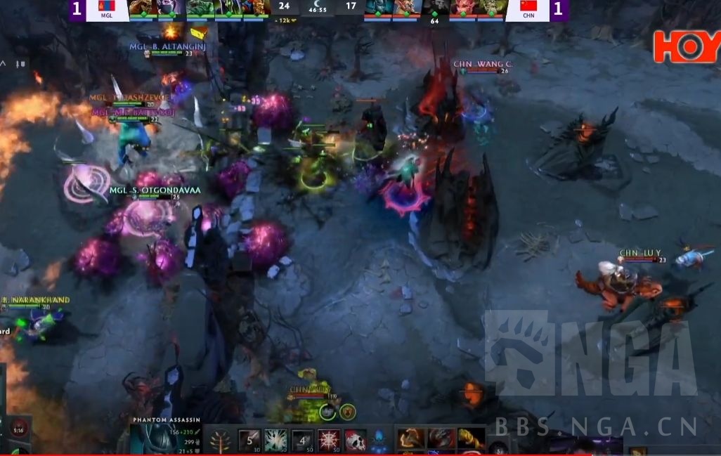 [赛事讨论] 46分46秒这波团战只能说天佑CN NGA玩家社区