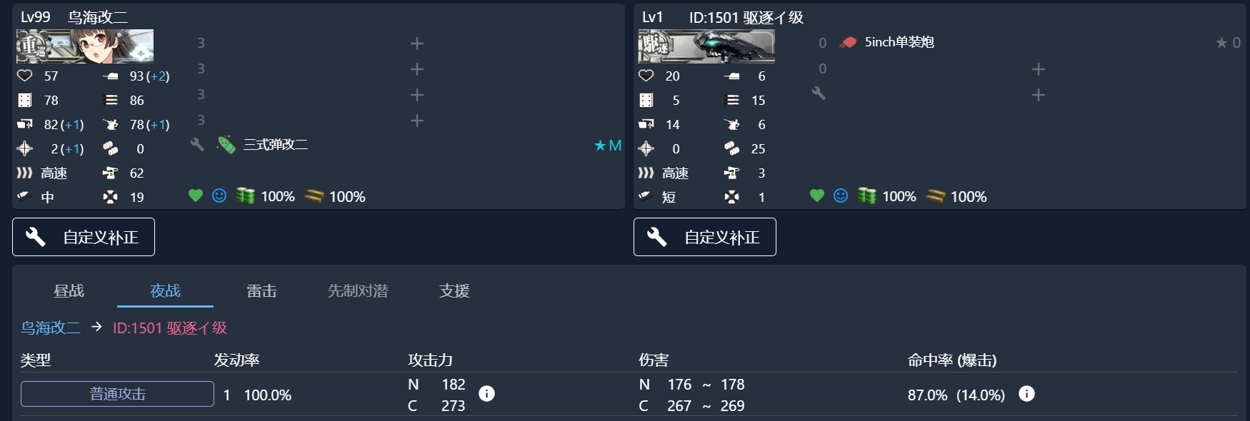 [舰colle] 小心，你给CA带“水雷战队 熟练瞭望员”的习惯可能会害了你！ 178