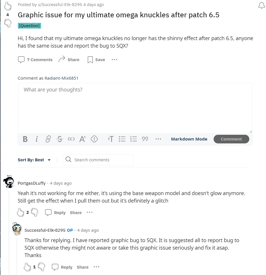 [氵一贴] 6.5版本绝欧拳套收起来无光效BUG NGA玩家社区
