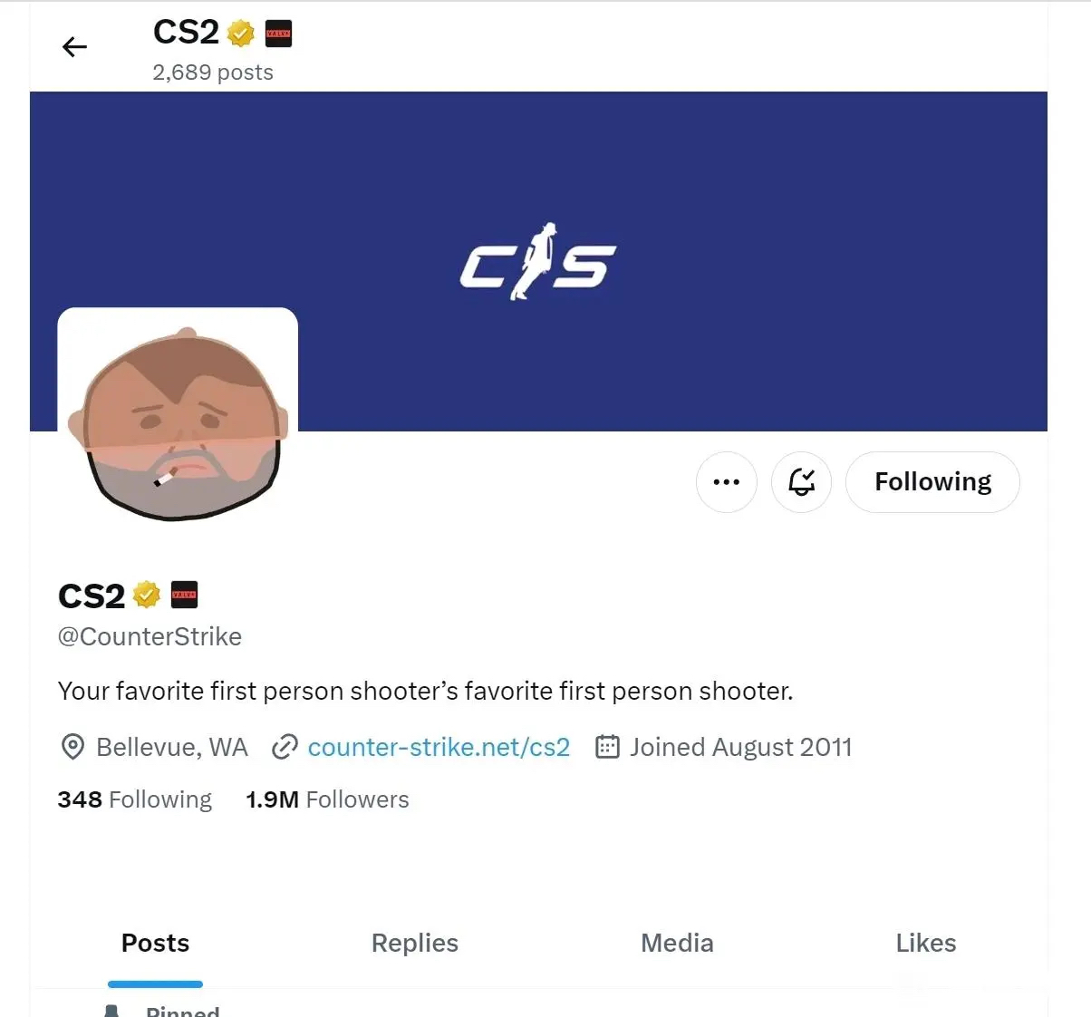 Cs2出现太空步bug，官方更改官网背景自嘲 178