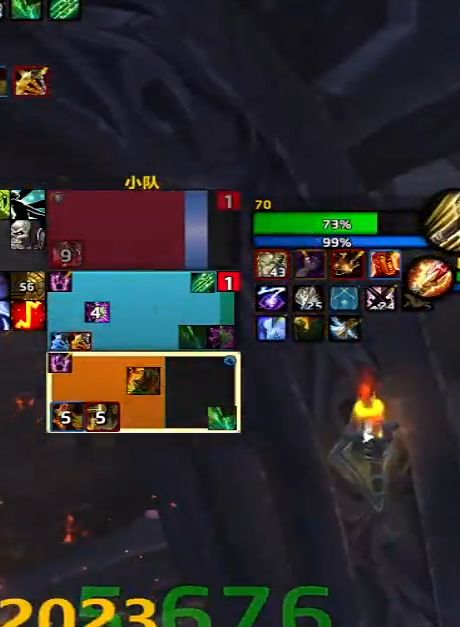 JJC显示别人几个在打队友的插件和治疗被控的提示的插件 178