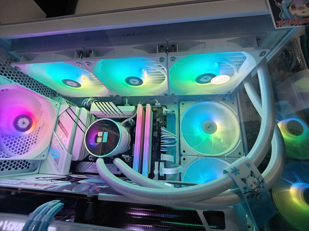 (已出)出利民frozen magic360 白色ARGB水冷 178