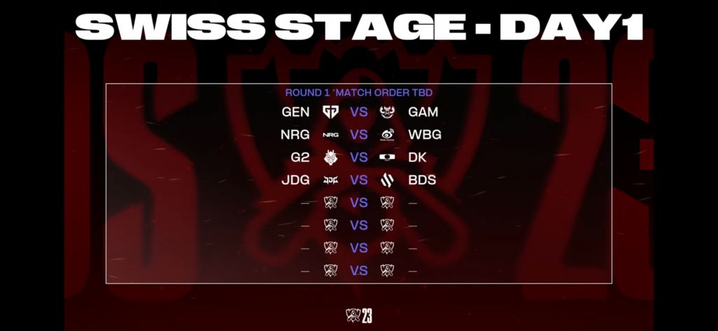[联盟赛事]抽签，有中韩对决，geng vs gam，nrg vs wbg，jdg vs bds，t1 vs tl，blg vs kt NGA玩家社区