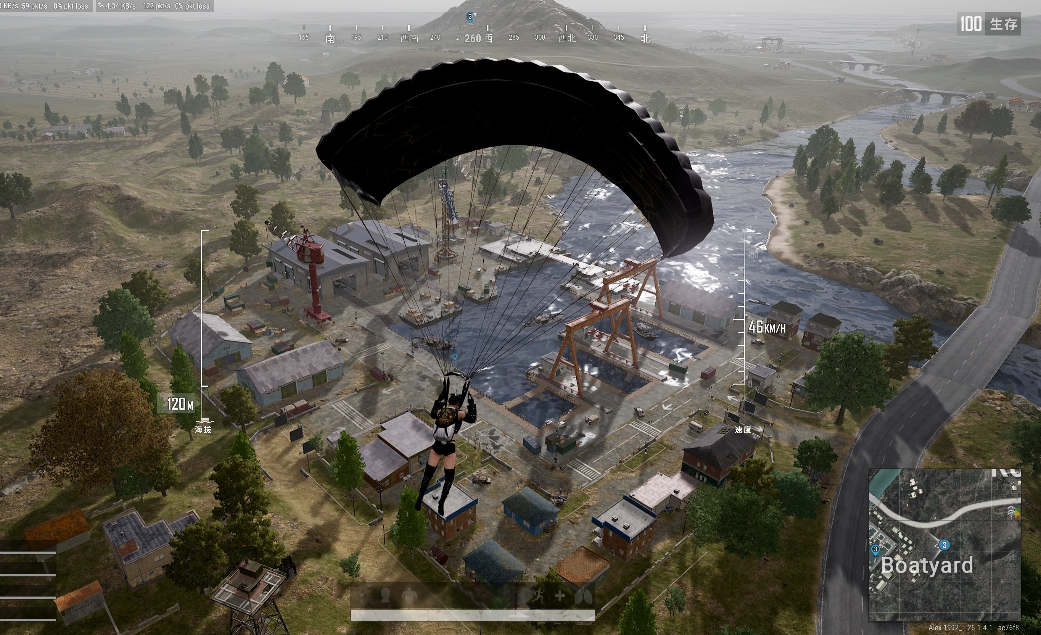 [PUBG] 26.1版本更新后小菜鸡的新艾伦格初体验：密室、区域变化(水城G港)、 比赛报告、彩蛋 NGA玩家社区