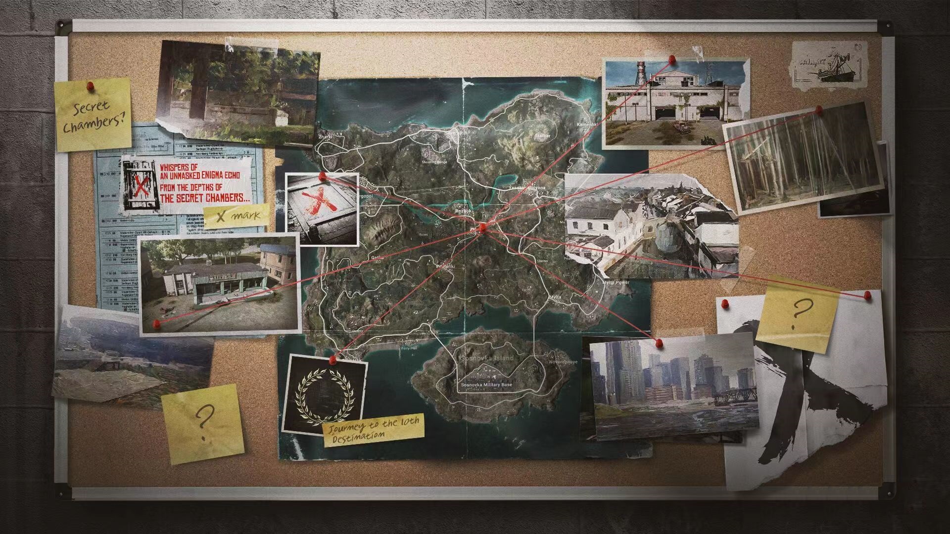 [PUBG] 26.1版本更新后小菜鸡的新艾伦格初体验：密室、区域变化(水城G港)、 比赛报告、彩蛋 NGA玩家社区