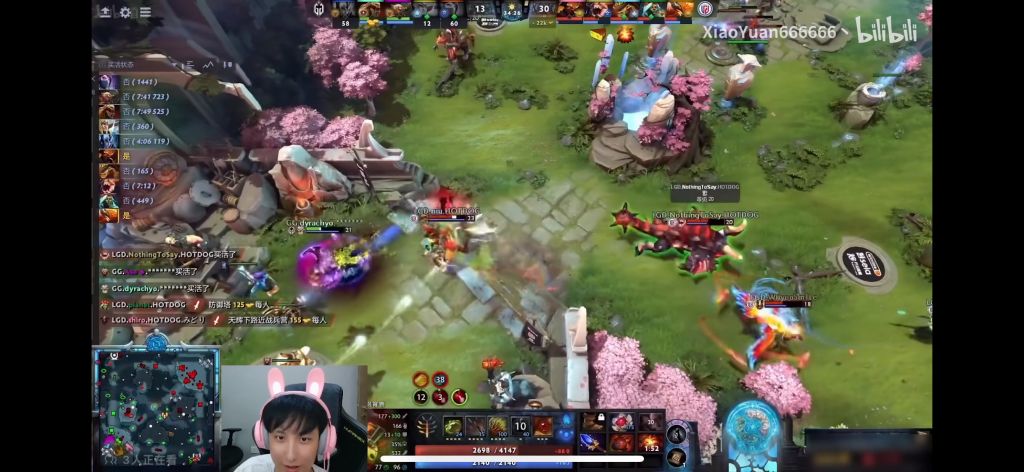 感觉lgd打的很亢奋，3天比赛冲了4次泉，还有2次企图冲泉 178