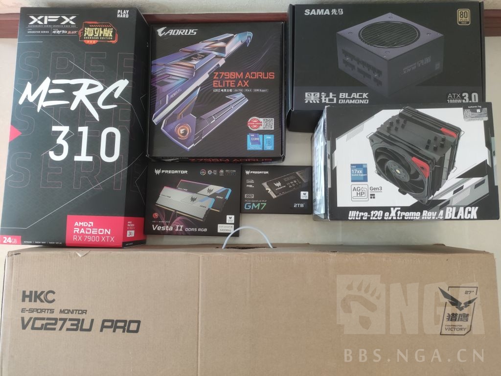 618抖音购入的讯景7900xtx海外pro近四个月使用心得及抖音购买电脑的一些个人经验 NGA玩家社区