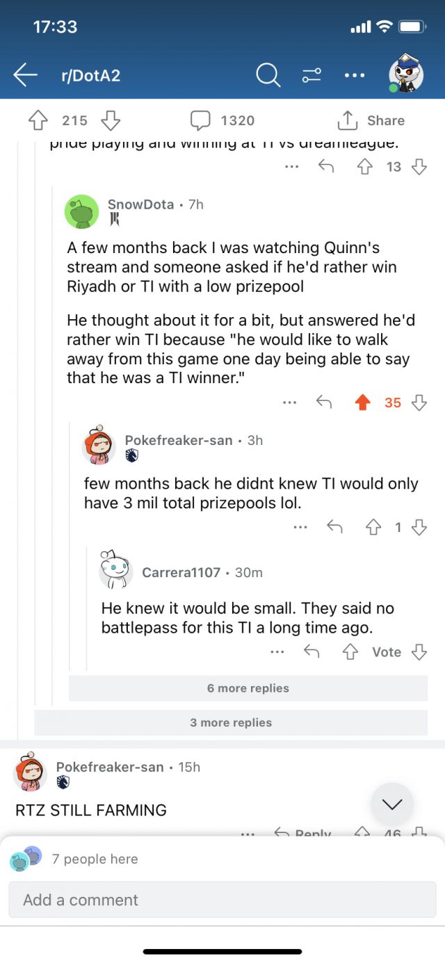 我觉得TI依然是DOTA的最高荣誉 178