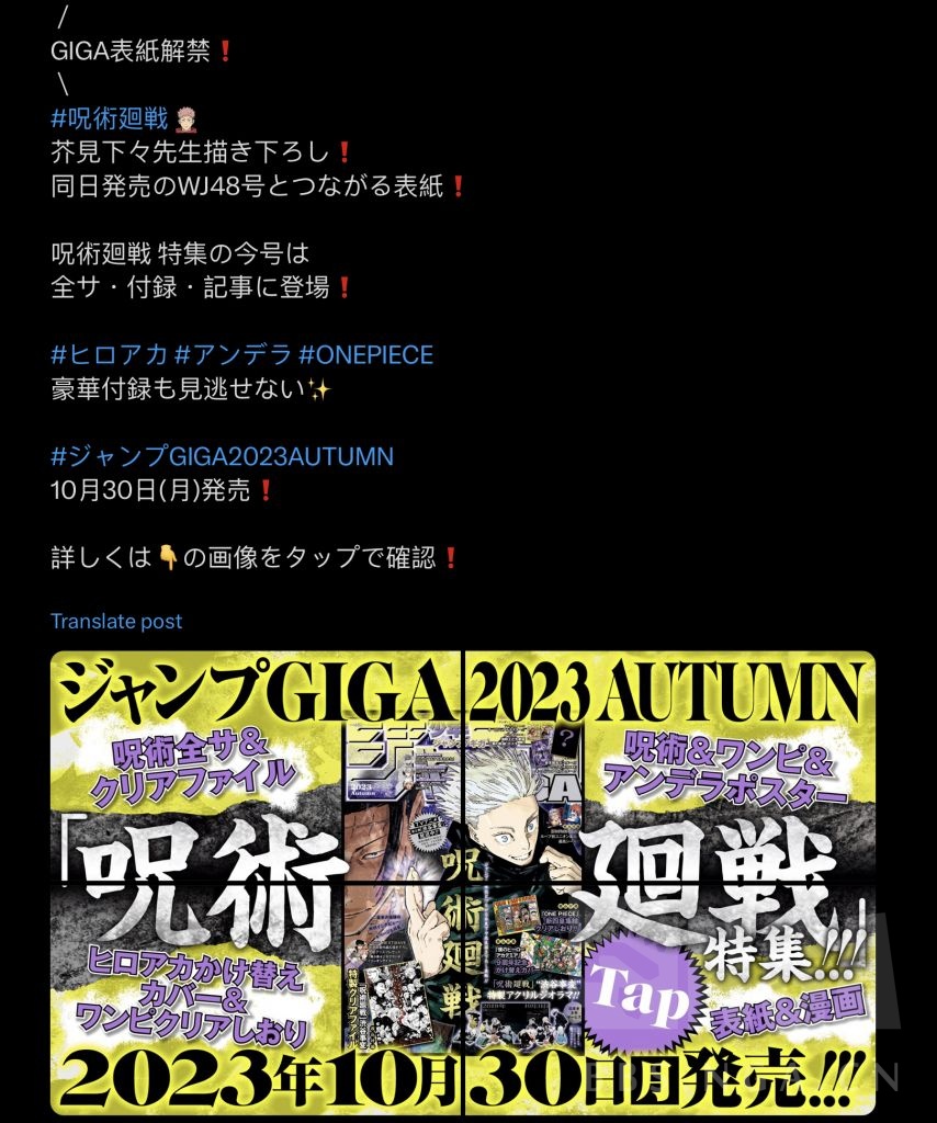 [咒术]jump新表纸果然是那个男人，iivv大型行为艺术现场 178