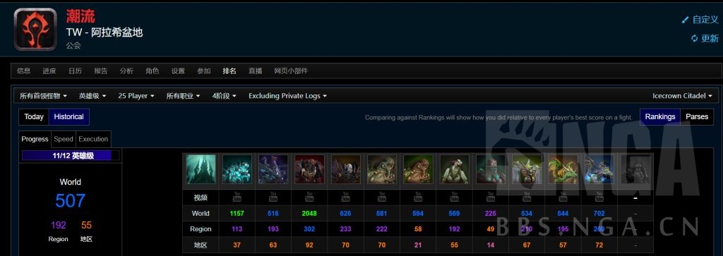 阿拉希盆地 [潮流]公会 HICC 目前进度11H 目标无buff HLK 补充强力DPS 每周10车11H,每车3-4小时速推 NGA玩家社区