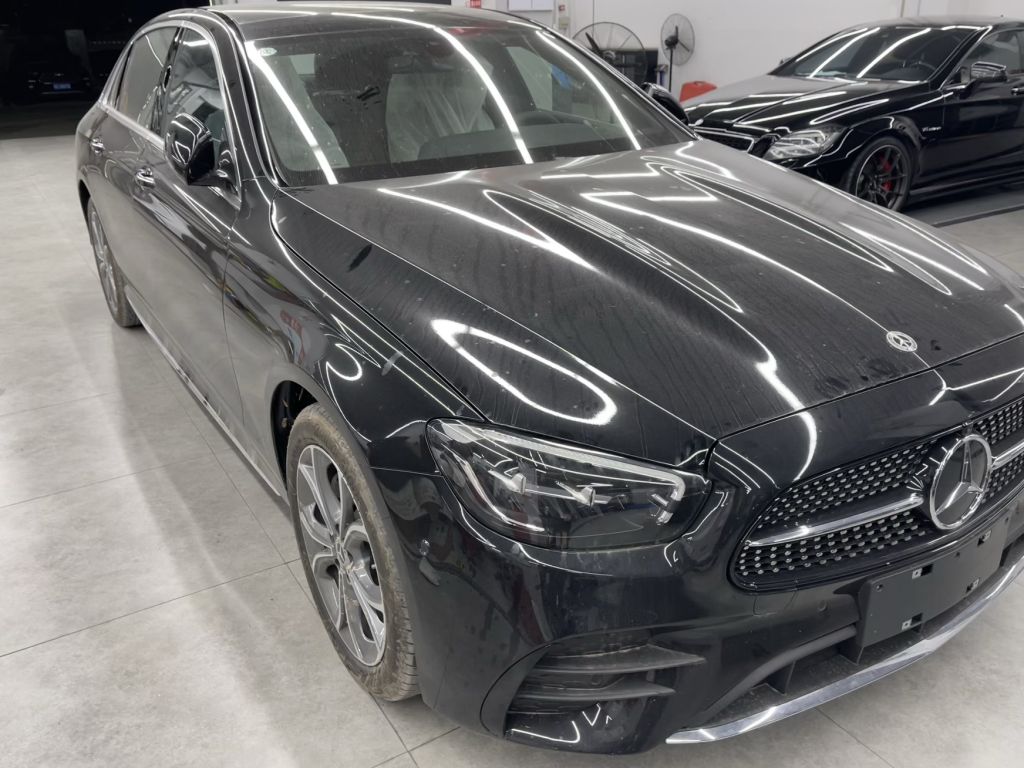 [车版专栏-提车作业] 奔驰E300L改款2023豪华运动版,简单提车作业 178