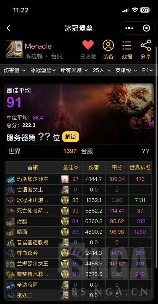 [个人求职][玛拉顿联盟]264FQ 10人11H 25人8H经验寻一个周五晚或周二三的团 NGA玩家社区