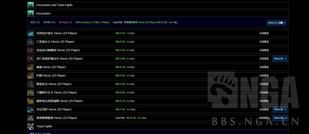 [公会招募] 伊弗斯《天上人间》25HICC-第一周进度11/12-时间3-4小时晚上团7点半-11点半补强力邪DK要求有WCL-本周开荒HLK 固定团3小时11/12 NGA玩家社区
