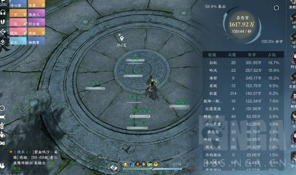 老五单人10.4w，打竞速buff拉满大概能多多少？ NGA玩家社区