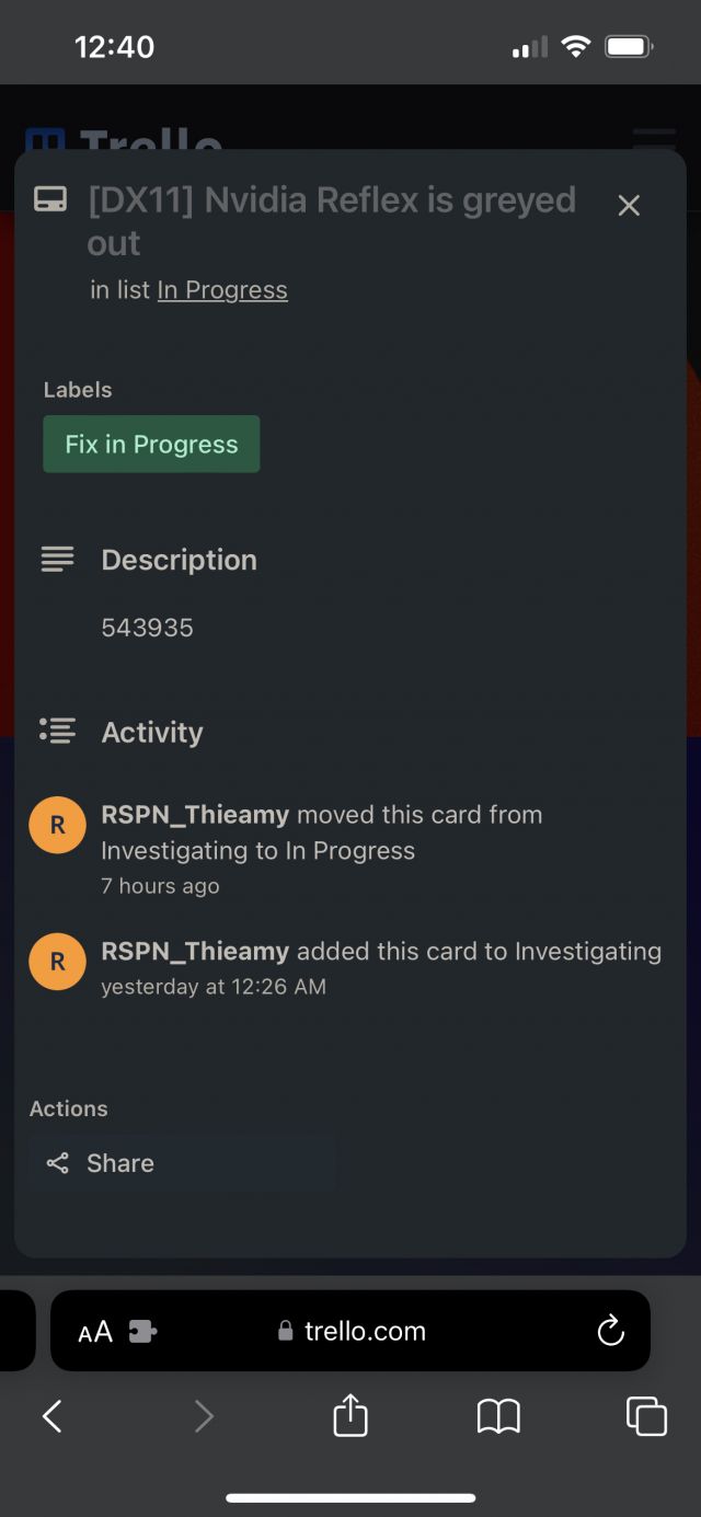 [提问求助]更新后怎么Nvidia Reflex没了 178