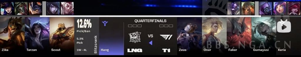 [联盟赛事] LNG今天bp上的最大战犯是zika和tarzan NGA玩家社区