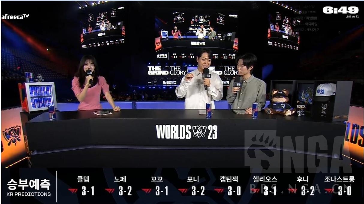 [国际赛事] 韩国赛前预测只有Wolf看好LNG NGA玩家社区