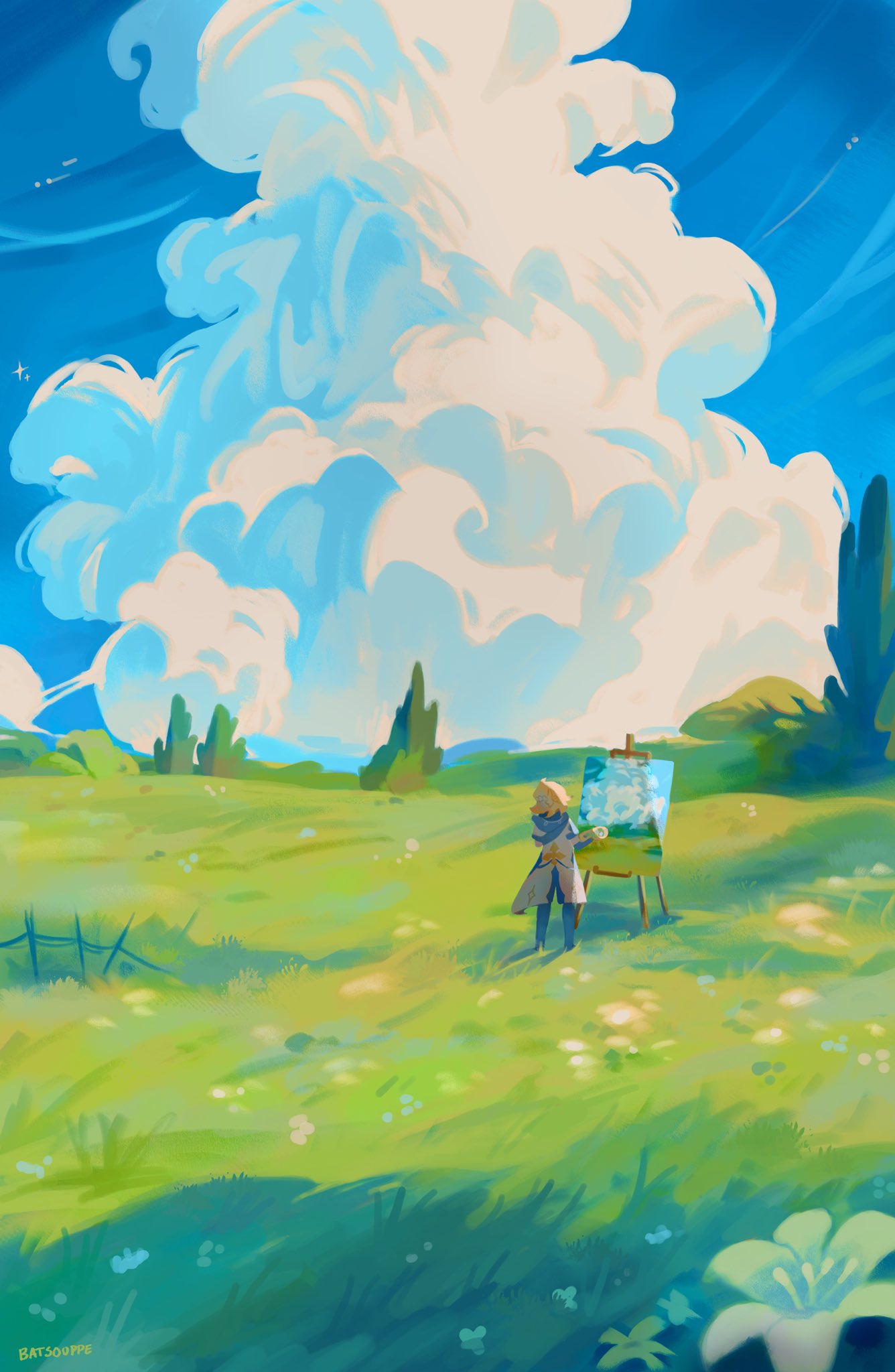 [插画搬运] 写生 NGA玩家社区