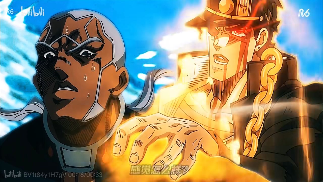 对比产生悬殊，jojo第三部和第六部的作画真不是一个等级的 NGA玩家社区