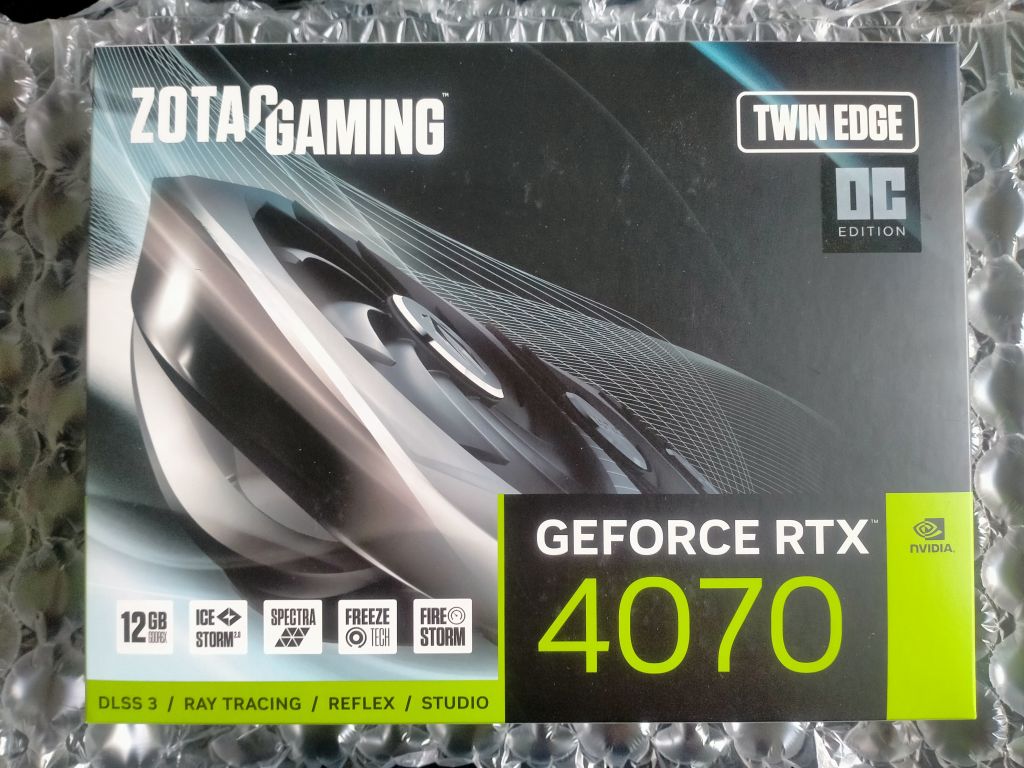 索泰双风扇4070到咯 NGA玩家社区