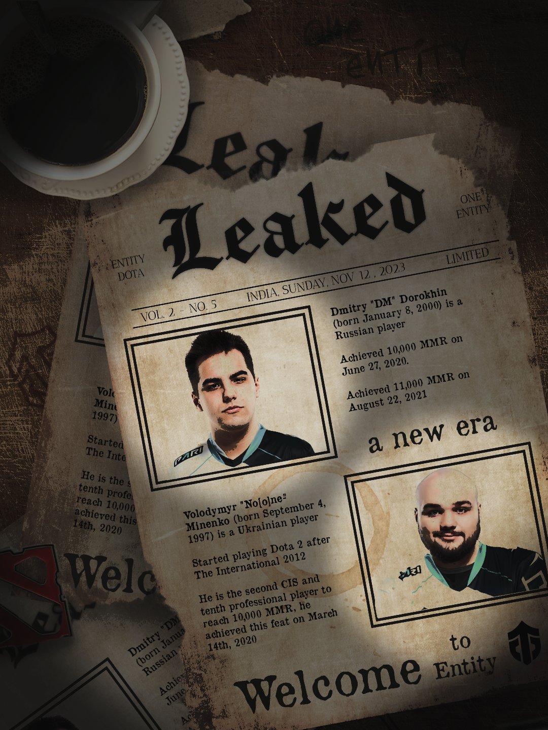 Noone和DM加入Entity 178