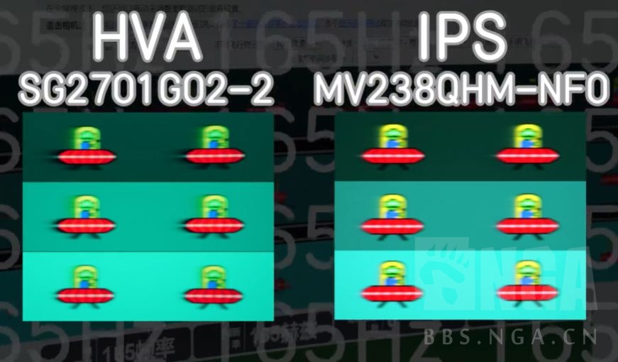 VA屏和IPS屏同样响应速度是5 效果是一样的吗 还是ips的响应5会比va的5要好一点？ 178