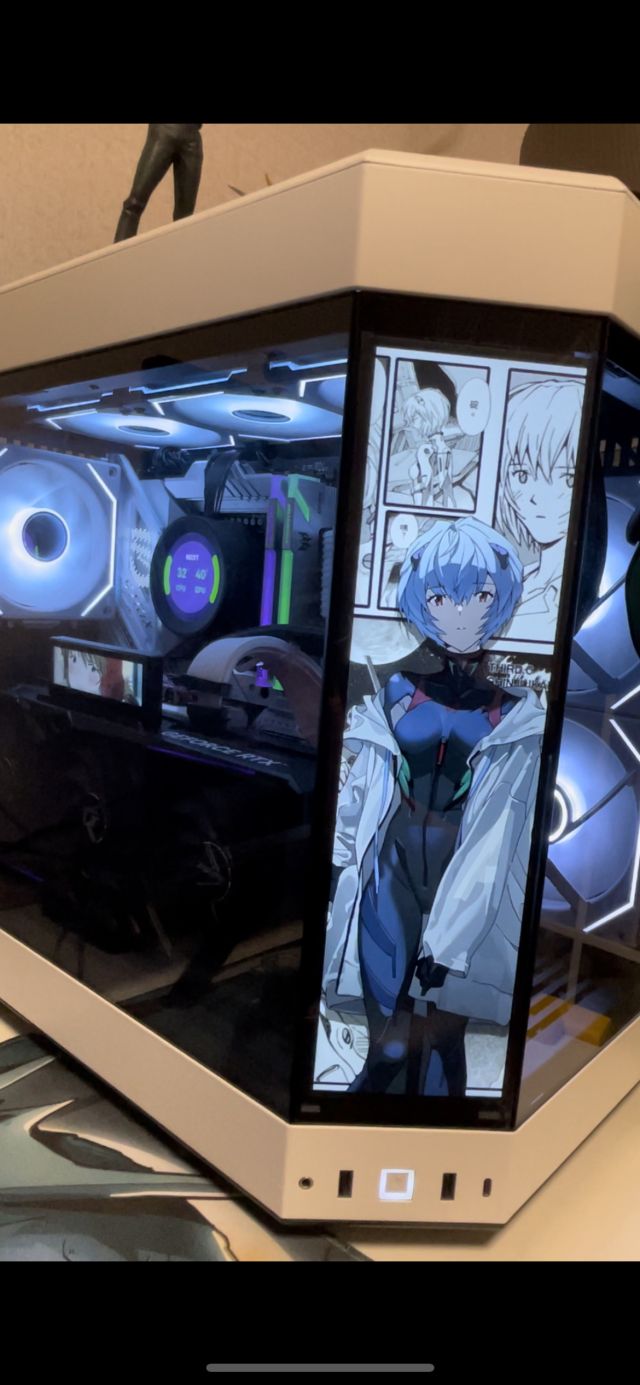 ROG 4090白猛禽吊装方案 O11D EVO XL机箱 NGA玩家社区