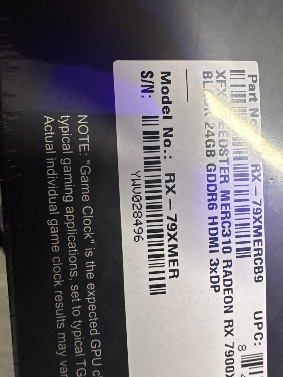 xtx翻车 疑似买到别人的换的 NGA玩家社区