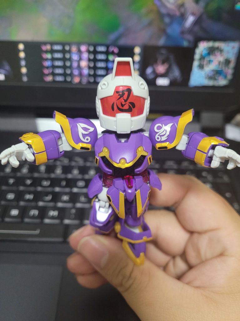 [拼装]sdcs f9/1高达，金色漆笔补一下会更好 NGA玩家社区